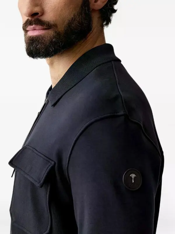 JOOP! Zip-up Chest-pocket Sweater