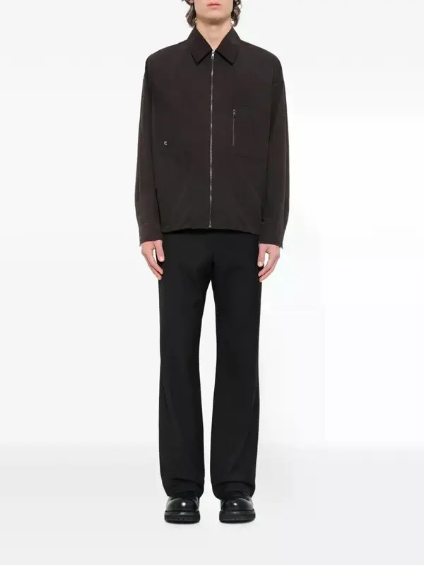 WOOYOUNGMI Zip-up Chest-pocket Shirt