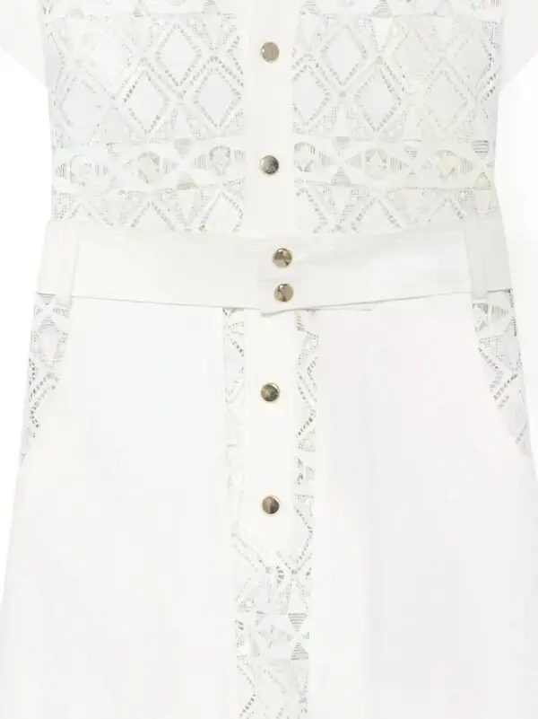 SIMONA CORSELLINI Flower-lace Jumpsuit