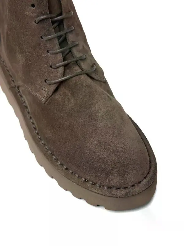 Marsèll Lace-up Suede Ankle Boots