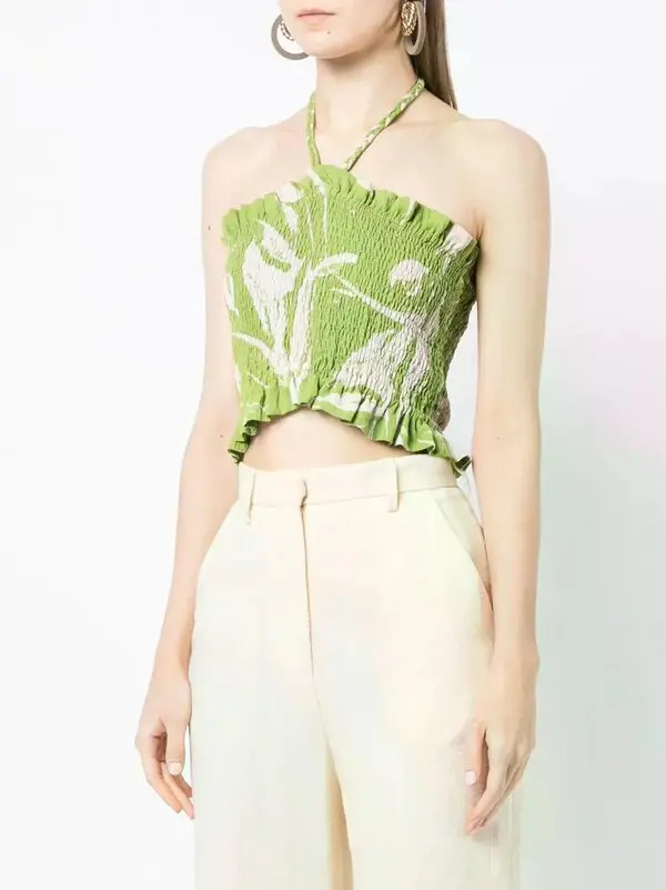 BAMBAH Linden Cropped Top