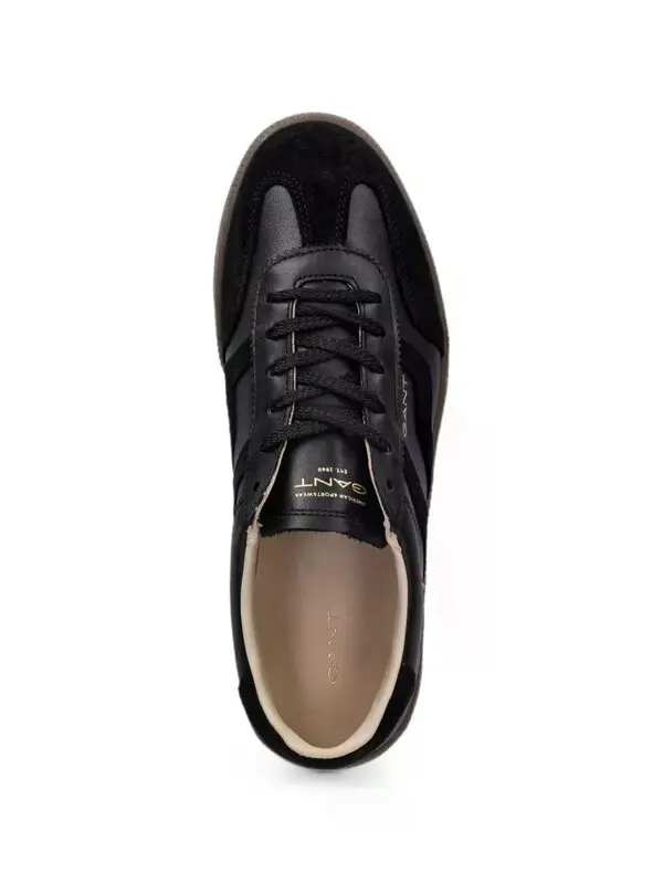 Gant Suede-panelled Leather Sneakers