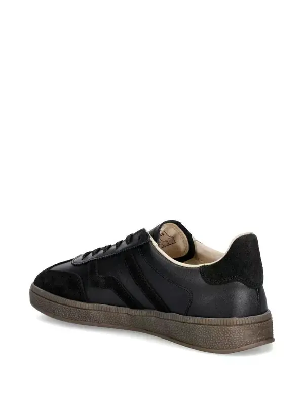 Gant Suede-panelled Leather Sneakers