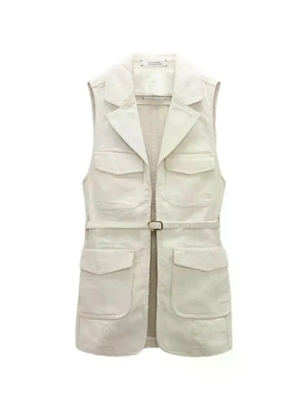 Dorothee Schumacher Summer Of Love Belted Vest - Neutrals