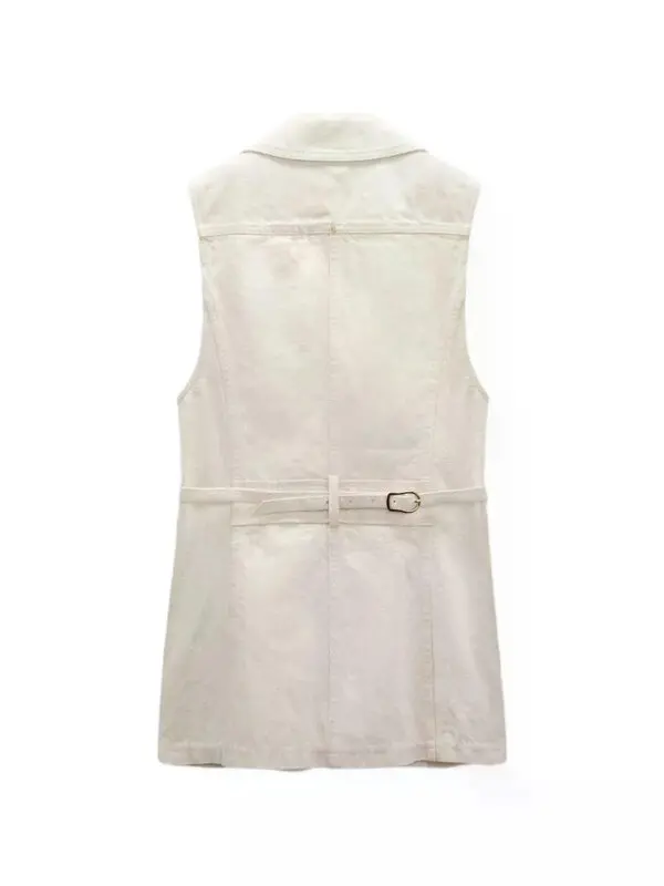Dorothee Schumacher Summer Of Love Belted Vest - Neutrals