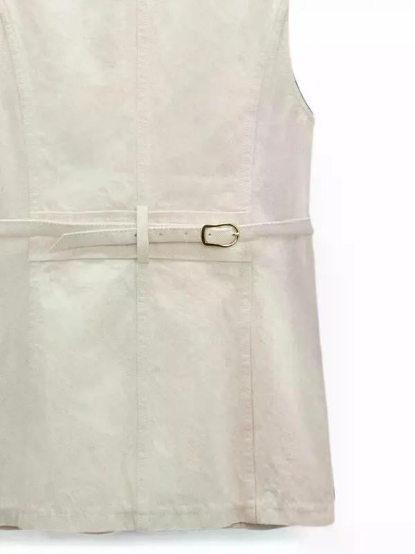 Dorothee Schumacher Summer Of Love Belted Vest - Neutrals