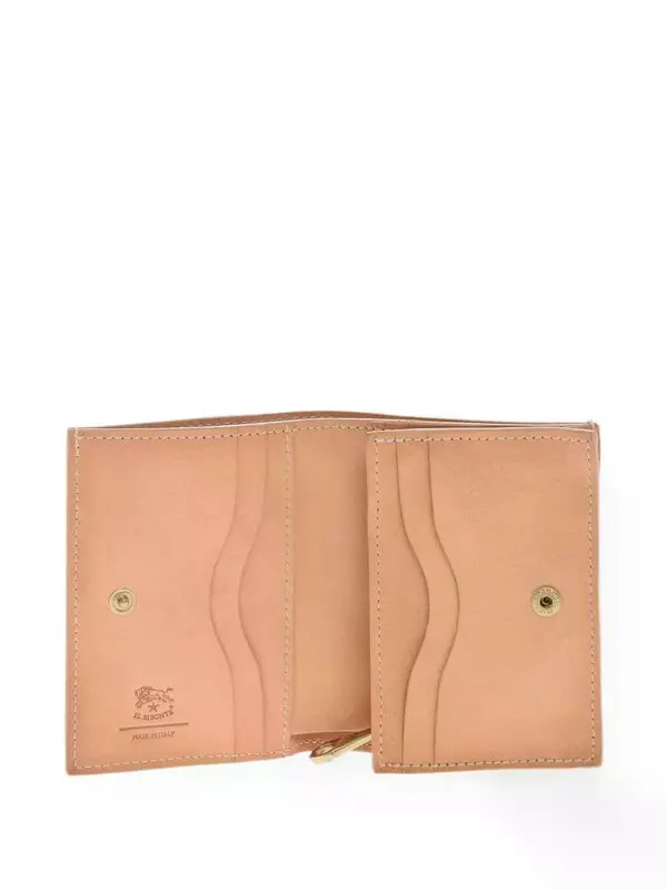 Il Bisonte Zip-around Leather Wallet