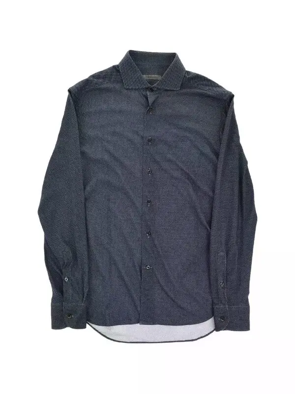 Corneliani Button-down Shirt - Blue