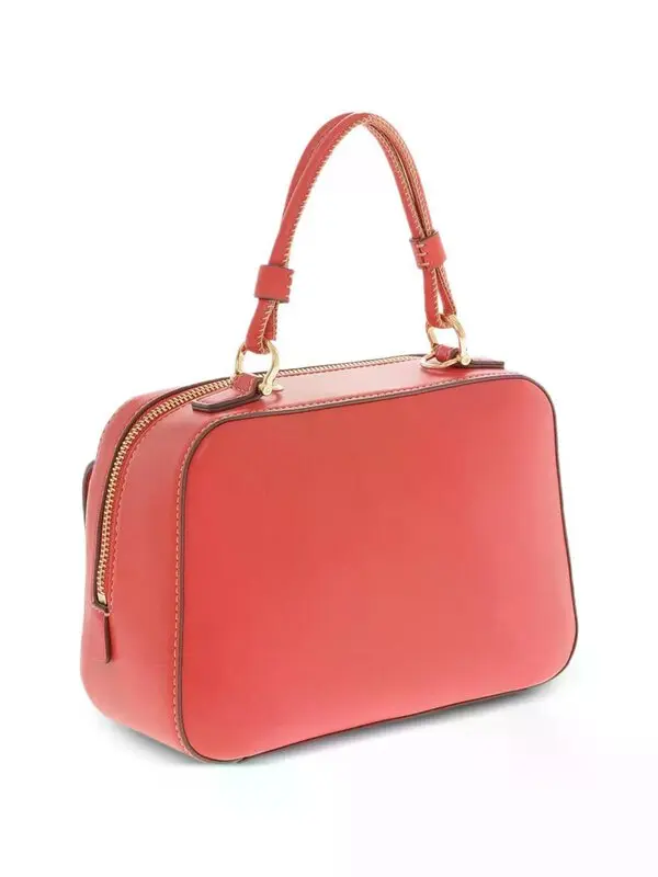 Moschino Logo-plaque Top-handle Tote Bag - Red