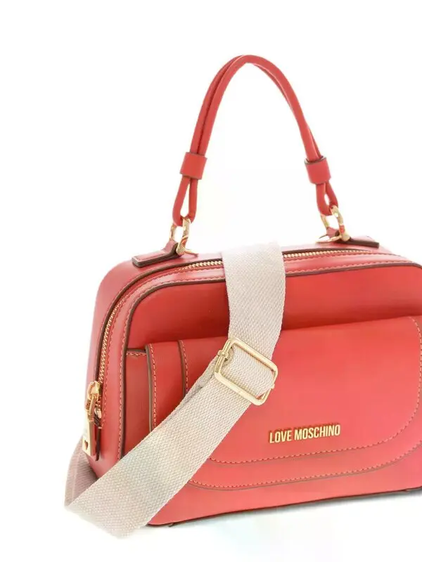 Moschino Logo-plaque Top-handle Tote Bag