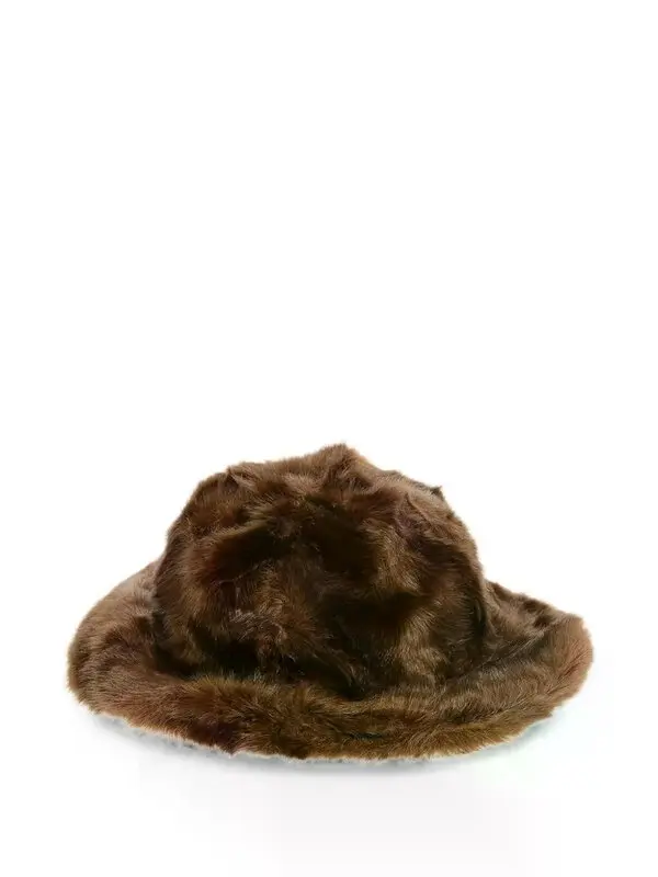 Dsquared2 Faux-fur Bucket Hat - Brown