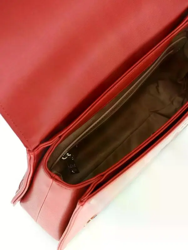 Moschino Diamond-pattern Shoulder Bag