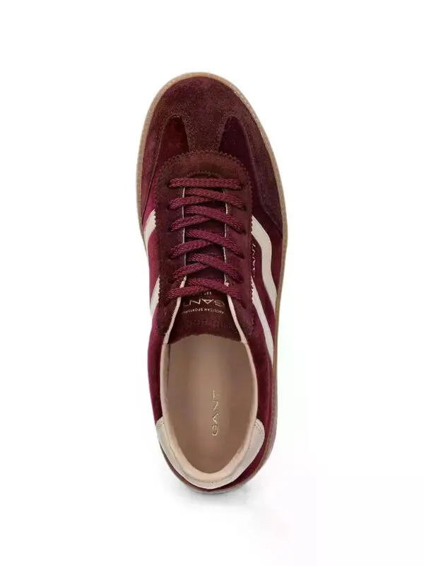 Gant Suede-panelled Platform Sneakers