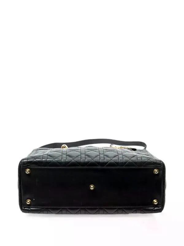 Dior Lady Tote Bag - Black