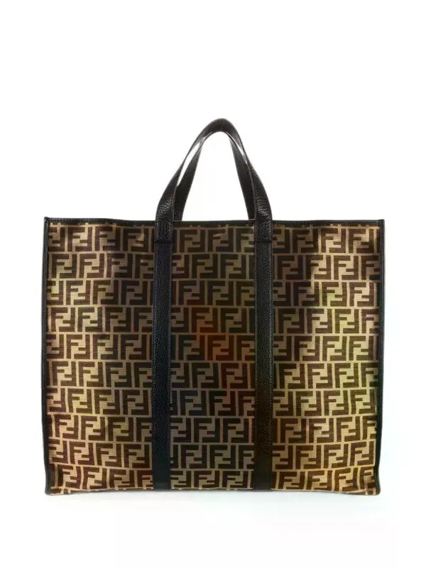 Fendi Monogram-pattern Tote Bag - Brown