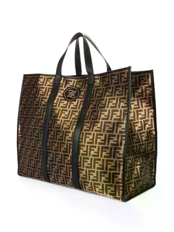 Fendi Monogram-pattern Tote Bag