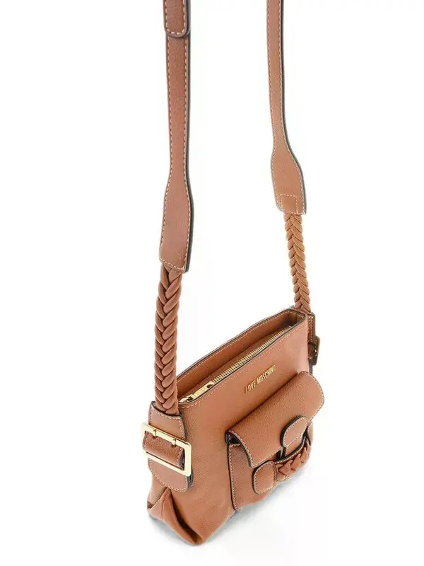 Moschino Braided-detail Crossbody Bag