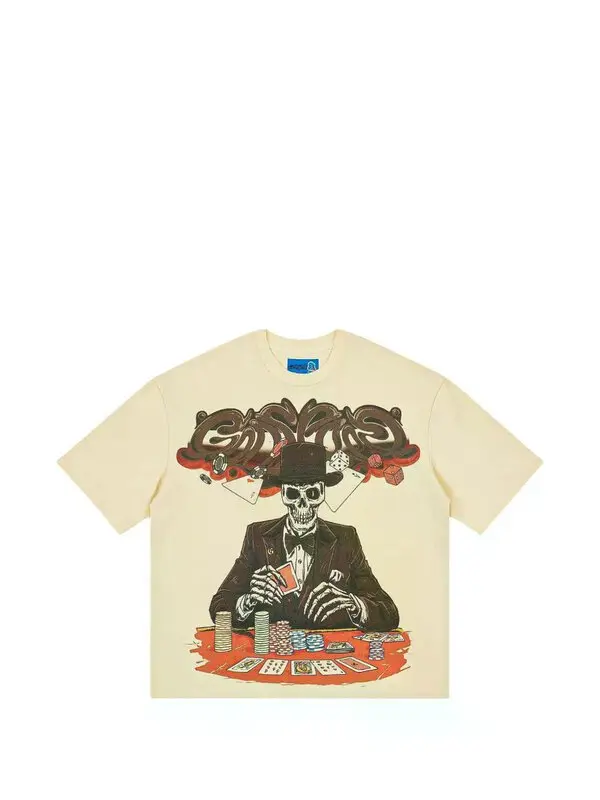 GODSPEED High Stakes Graphic-print T-shirt - Neutrals