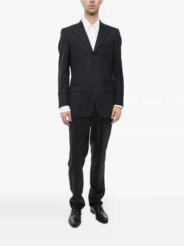 Corneliani Madison Single-breasted Suit - Black