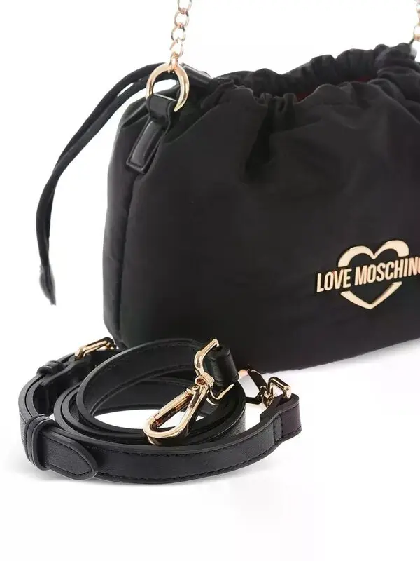 Moschino Logo-plaque Bucket Bag