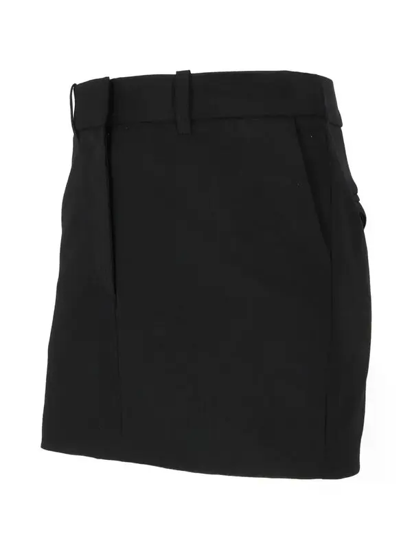 Elisabetta Franchi Button-flap Pocket Mini Skirt