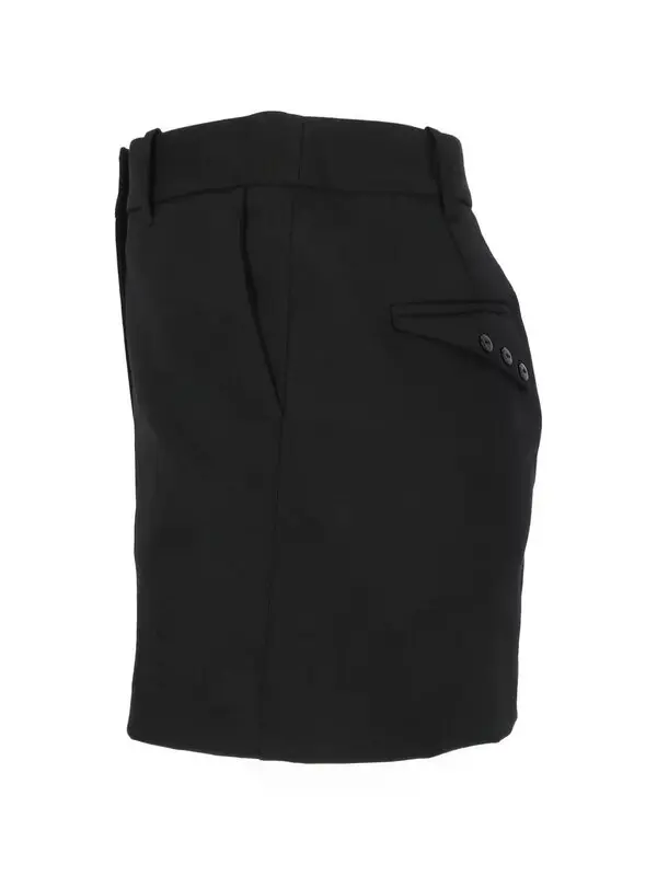 Elisabetta Franchi Button-flap Pocket Mini Skirt