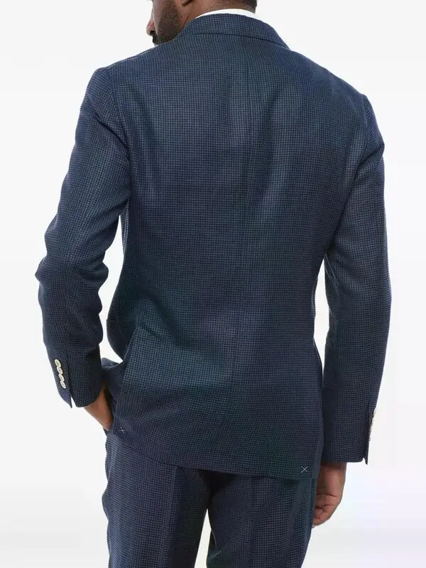 Brunello Cucinelli Double-breasted Houndstooth Suit