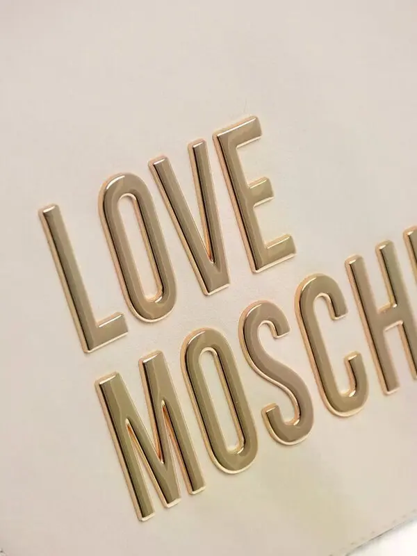 Moschino Love Logo-plaque Saddle Bag