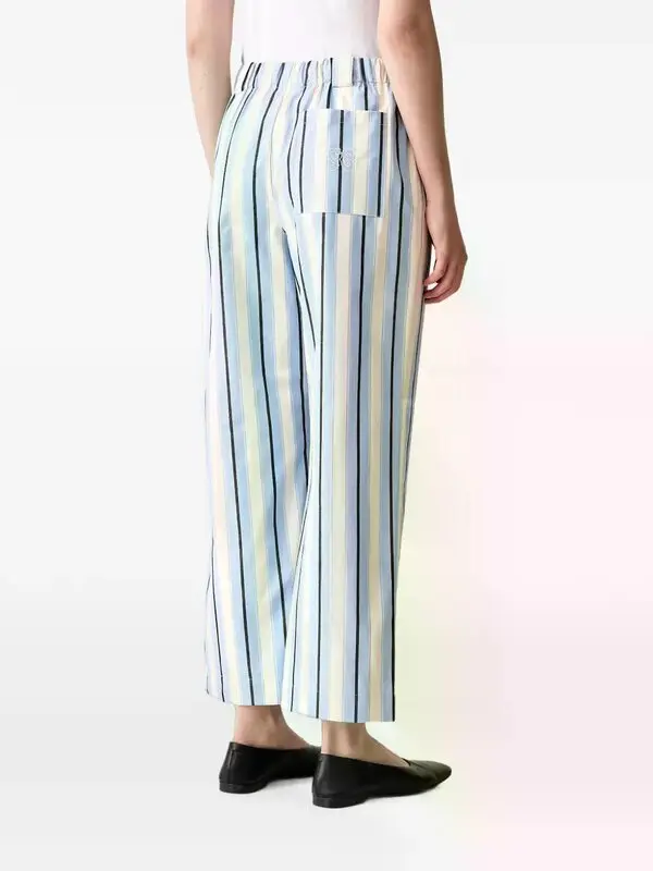 Stine Goya Striped Embroidered Trousers