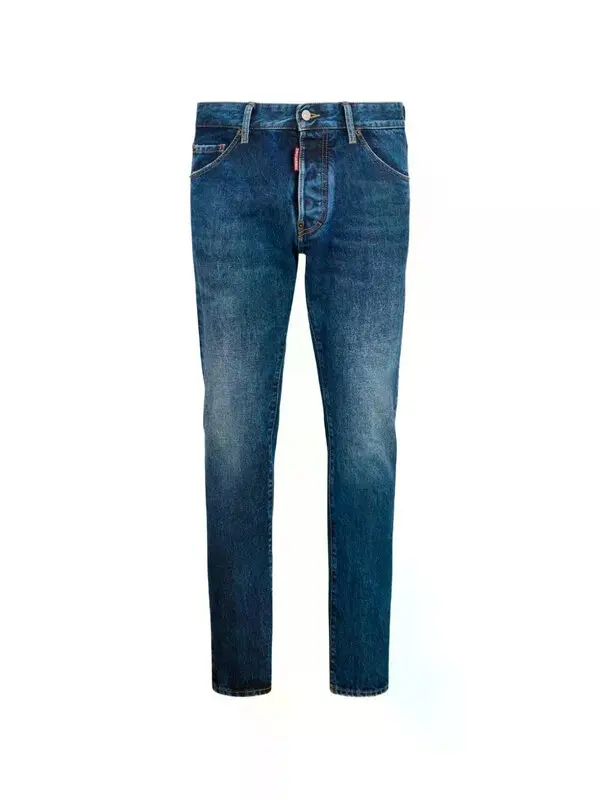 Dsquared2 Dark Highlight Teddy Jeans - Blue