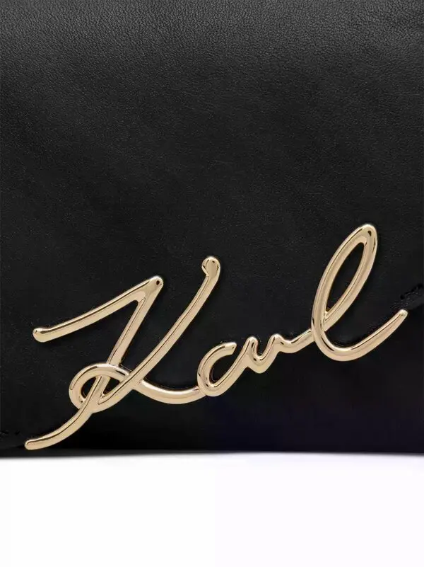 Karl Lagerfeld Logo Plaque Crossbody Bag