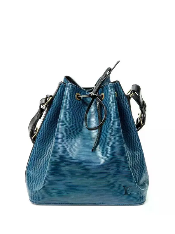 LOUIS VUITTON Pm Noe Bicolor Bucket Bag - Blue