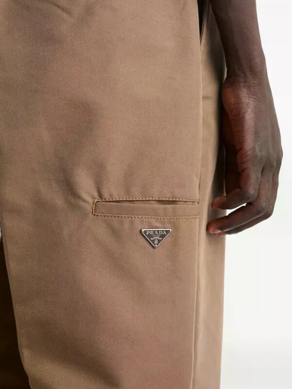 Prada Technical Canvas Trousers