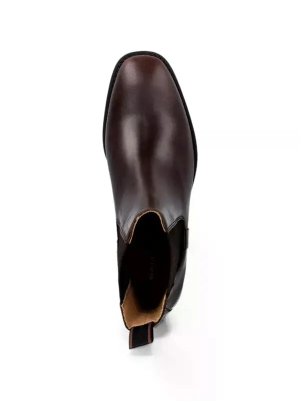 Gant Leather Elasticated-side Ankle Boots