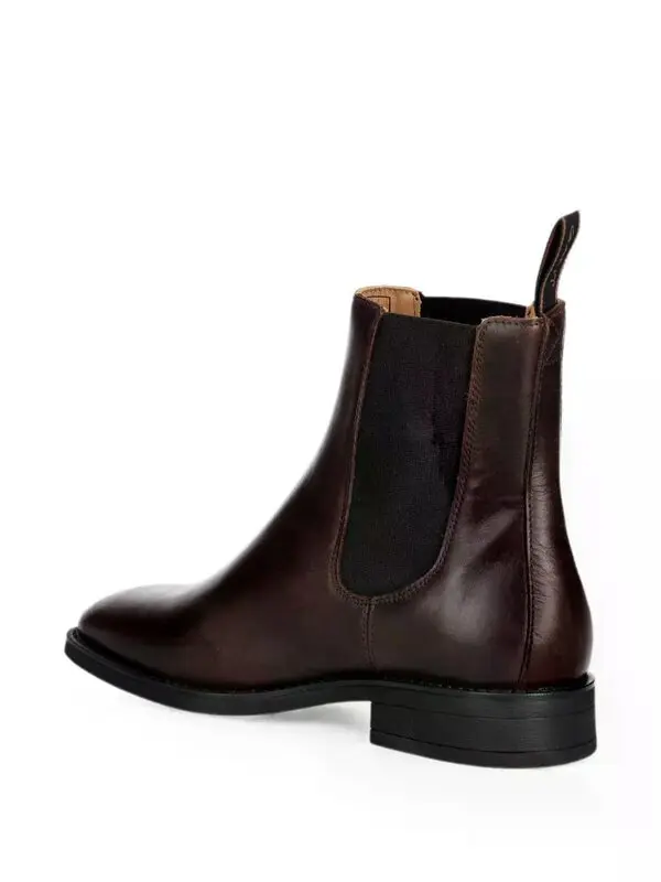 Gant Leather Elasticated-side Ankle Boots