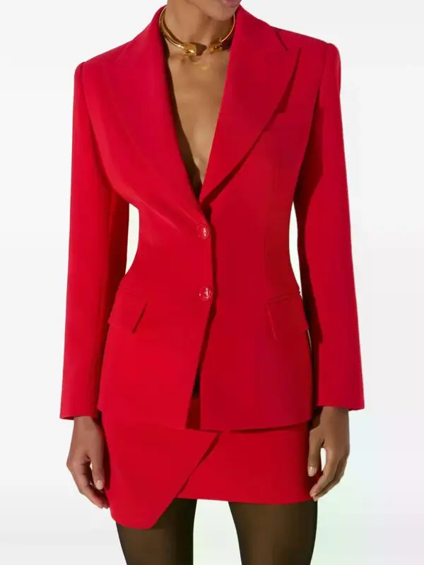 Elisabetta Franchi Lightweight Crêpe Jacket With Laces