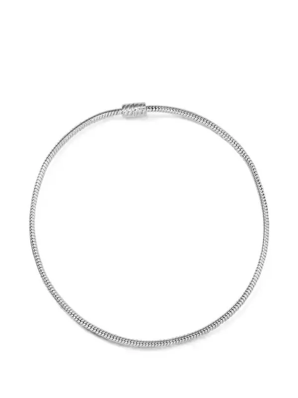 JENNIFER FISHER Madison Avenue Chain Necklace - Silver