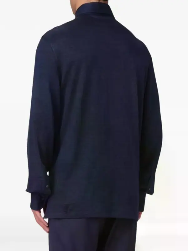Brunello Cucinelli Long-sleeve Polo Shirt