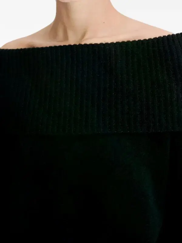 Loulou De Saison Sibyl Off-the-shoulder Sweater