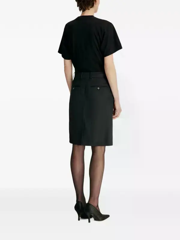 Loulou De Saison Elsie Straight-fit Midi Skirt