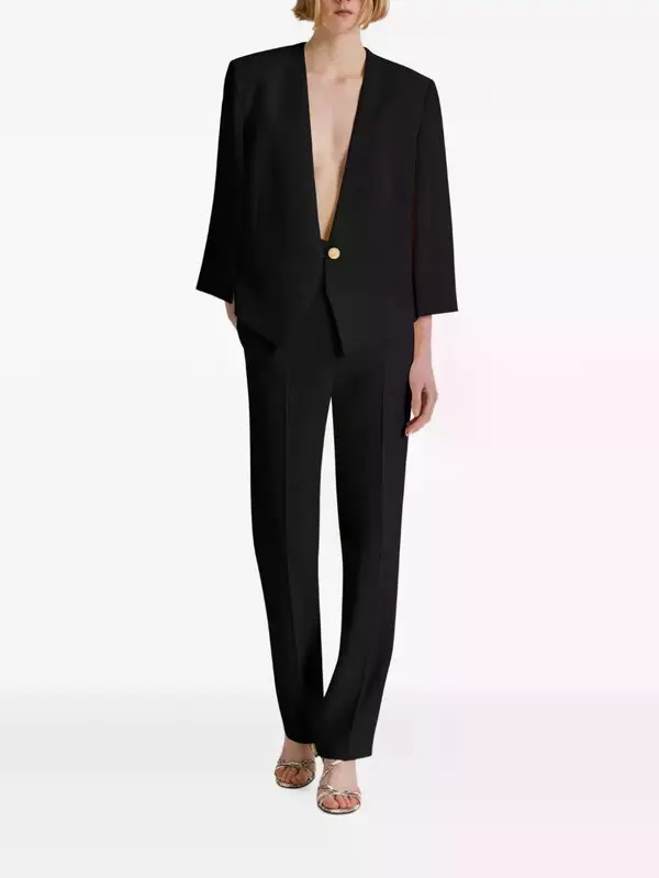 Alberta Ferretti Button Jacket