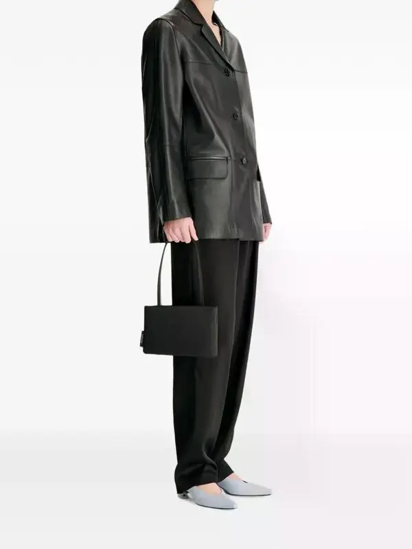 Loulou De Saison Notch-lapel Leather Jacket