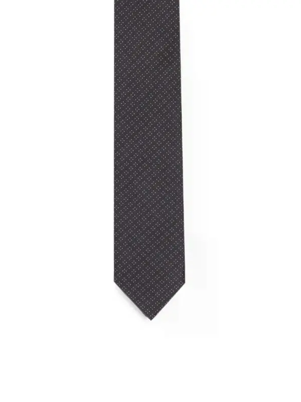 LARDINI Polka-dot Silk Tie