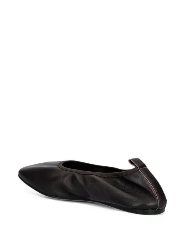 BILLI BI A9920 Square-toe Pull-tab Ballet Flats