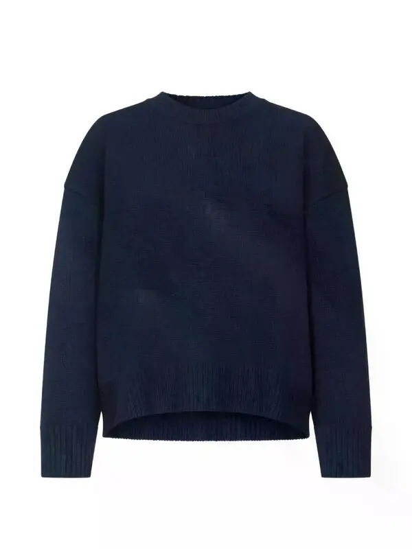 Loulou De Saison Pia Lds Oversized Cashmere Jumper - Blue