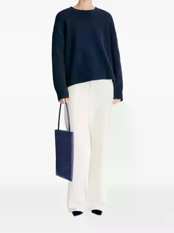 Loulou De Saison Pia Lds Oversized Cashmere Jumper - Blue