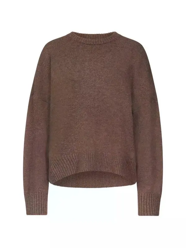 Loulou De Saison Cashmere Crew Neck Sweater - Brown