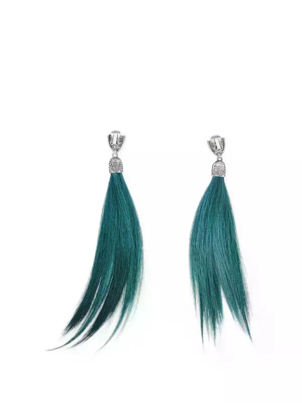 Dsquared2 Goat Skin Tassel Earrings