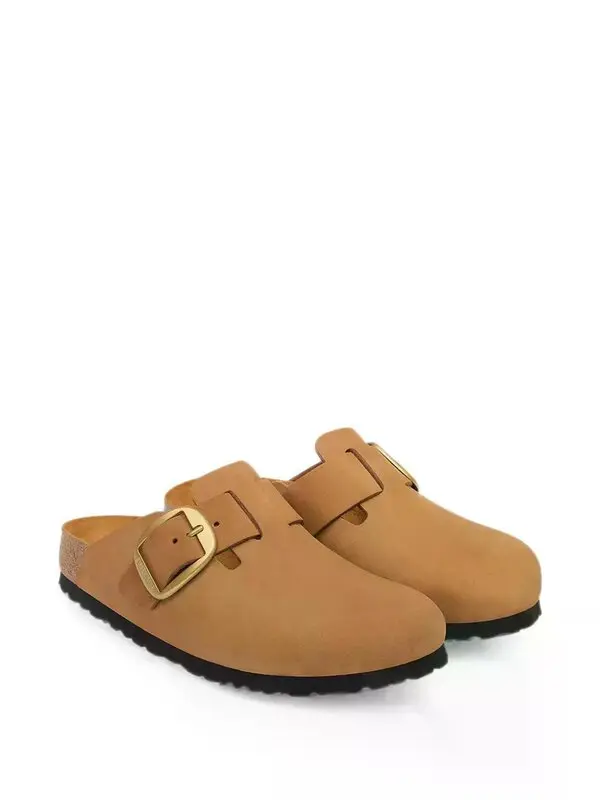 BIRKENSTOCK Big-buckle Leather Sandals