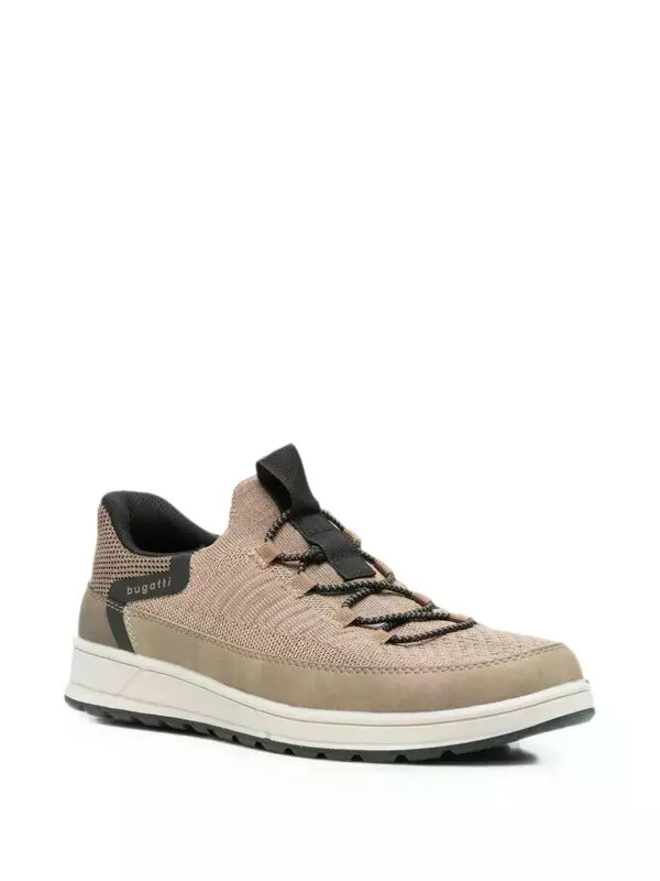 BUGATTI Mesh-knit Lace-up Sneakers